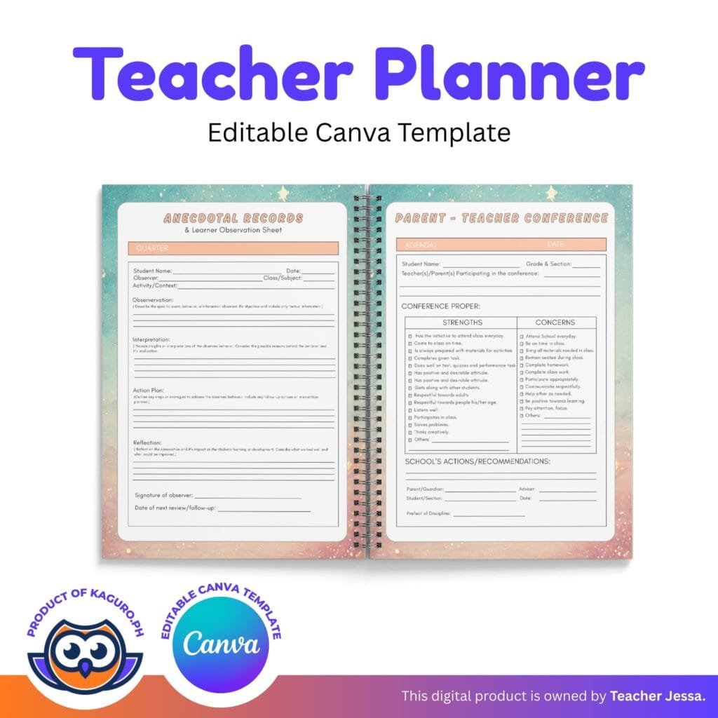 Teacher Essential Kit – Teacher Planner – Notepad – To-do List Pad ...