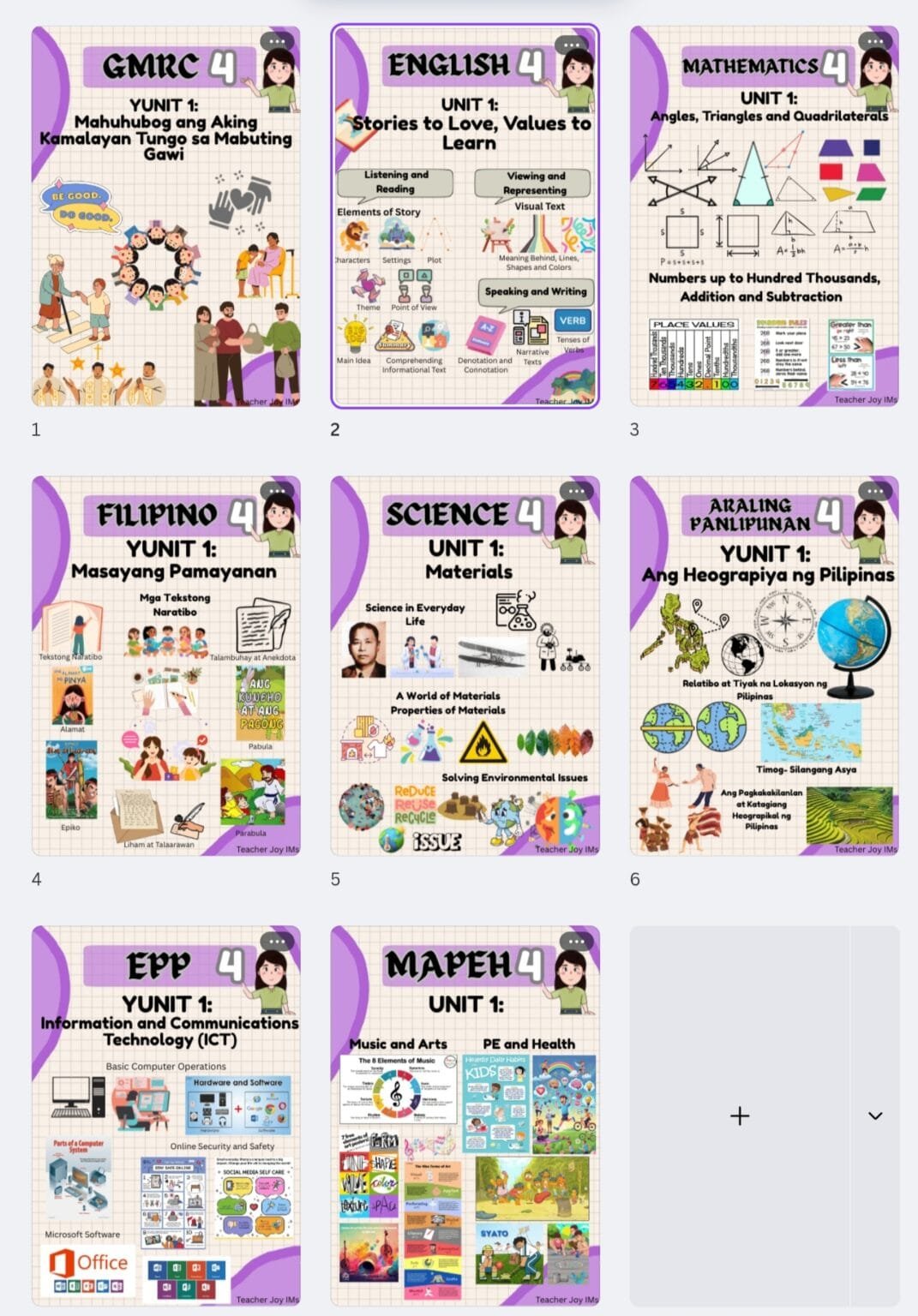 Grade 4 Bulletin Board Display Q1 - Kaguro Ph