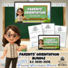 Parents’ Orientation Bundle for School Year 2025–2026 | DepEd Aligned ...