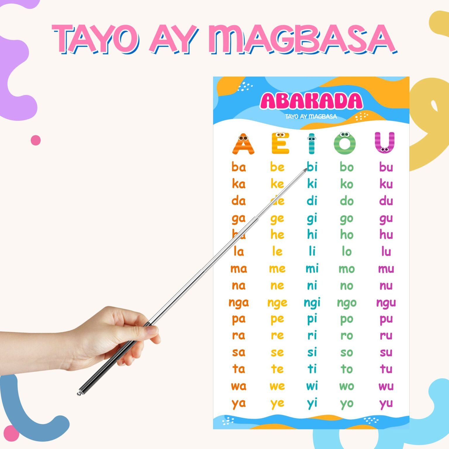 TAYO AY MAGBASA – Interactive and Fun-way of Reading Filipino - Kaguro Ph