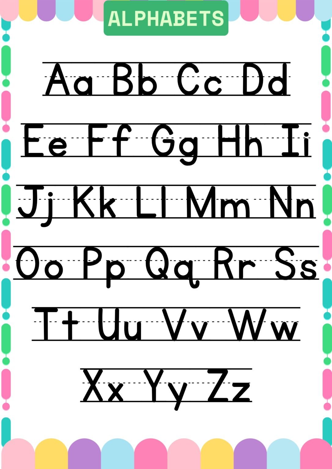 Alphabet Poster - Kaguro Ph