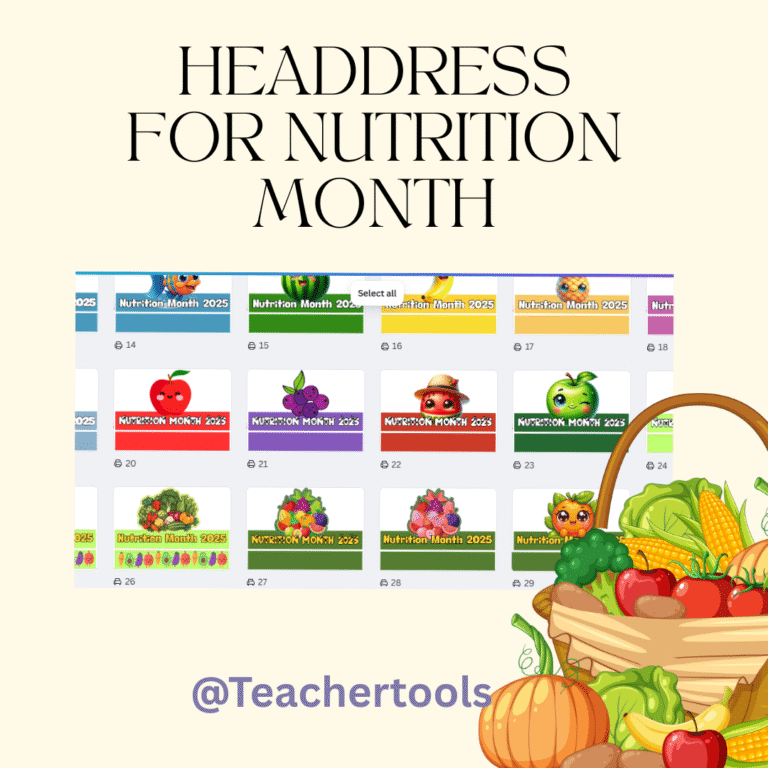 34 DESIGNS NUTRITION MONTH HEADDRESS - Kaguro Ph
