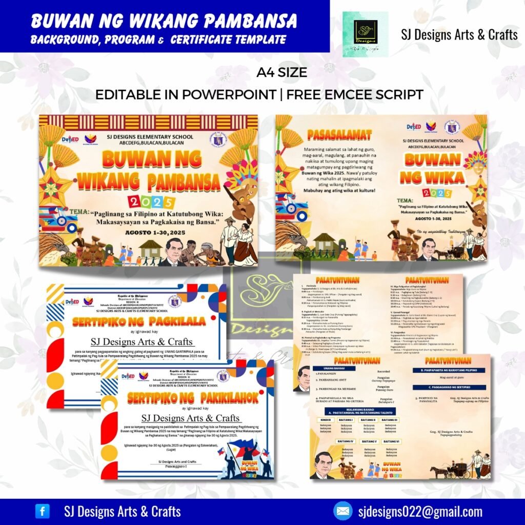 BUWAN NG WIKA TEMPLATE BUNDLE - Kaguro Ph