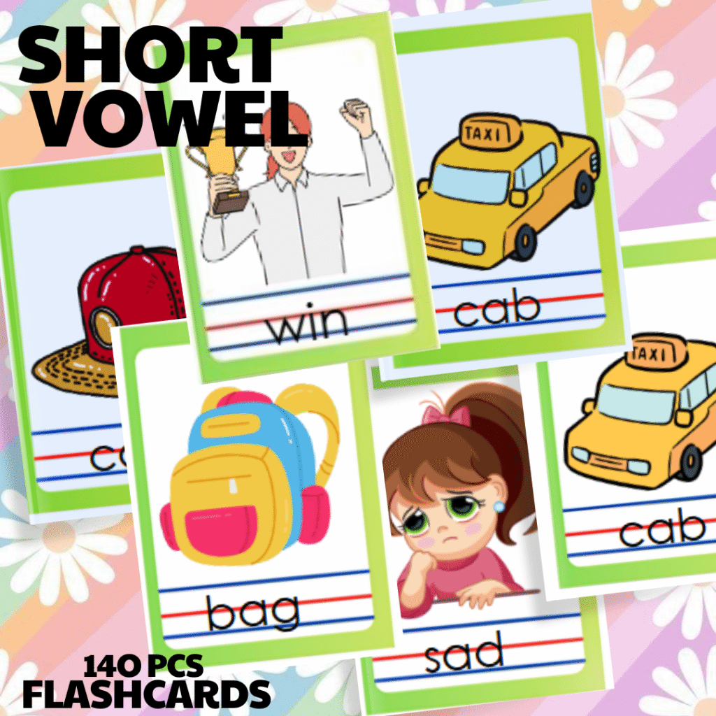 CVC FLASHCARD (140 PIECES) - Kaguro Ph