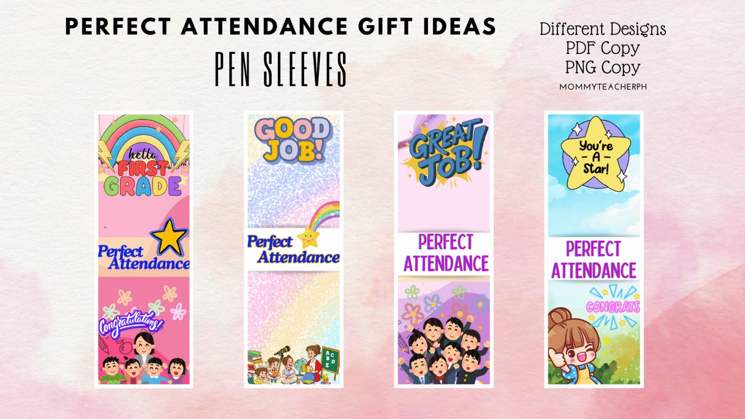 Perfect Attendance Gift Ideas (Pen Sleeves) - Kaguro Ph