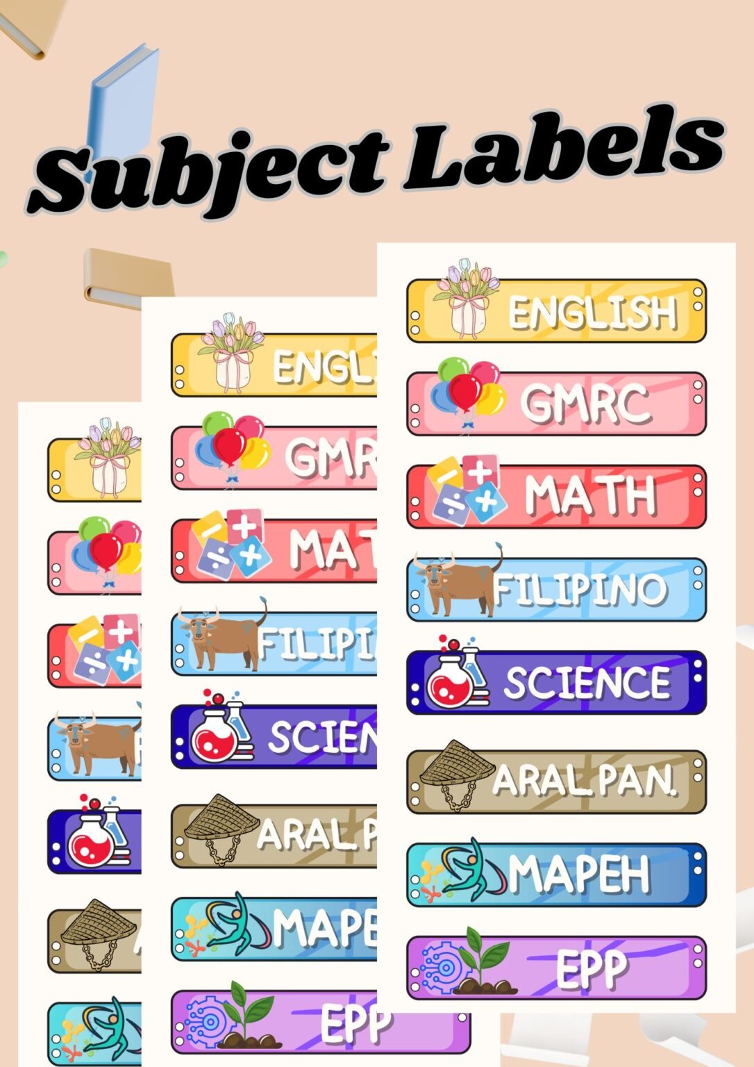 Subject Labels - Kaguro Ph