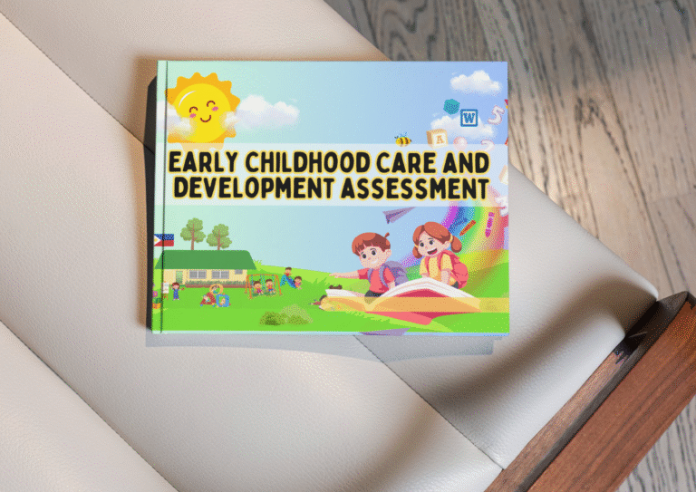 EARLY CHILDHOOD CARE AND DEVELOPMENT ASSESSMENT BOOK SOFT COPY - Kaguro Ph