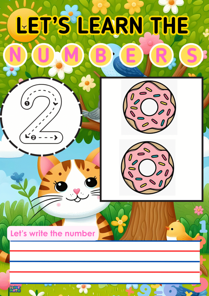 Detachable Digital Number Chart 1–20 - Kaguro Ph
