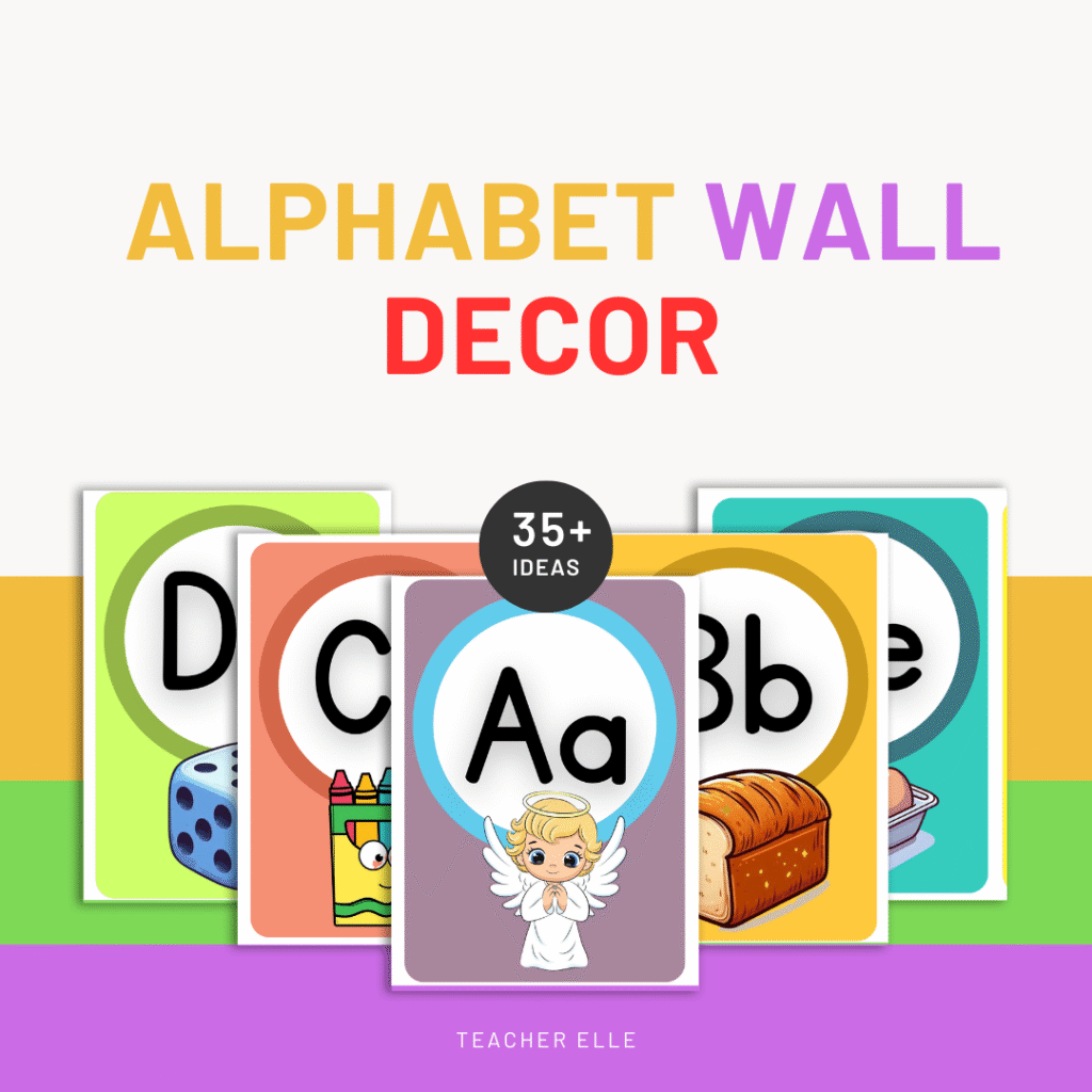 ALPHABET WALL DECOR - Kaguro Ph