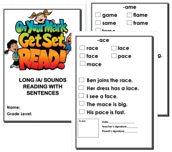 CVCe Long/a/ sound with sentences - Kaguro Ph