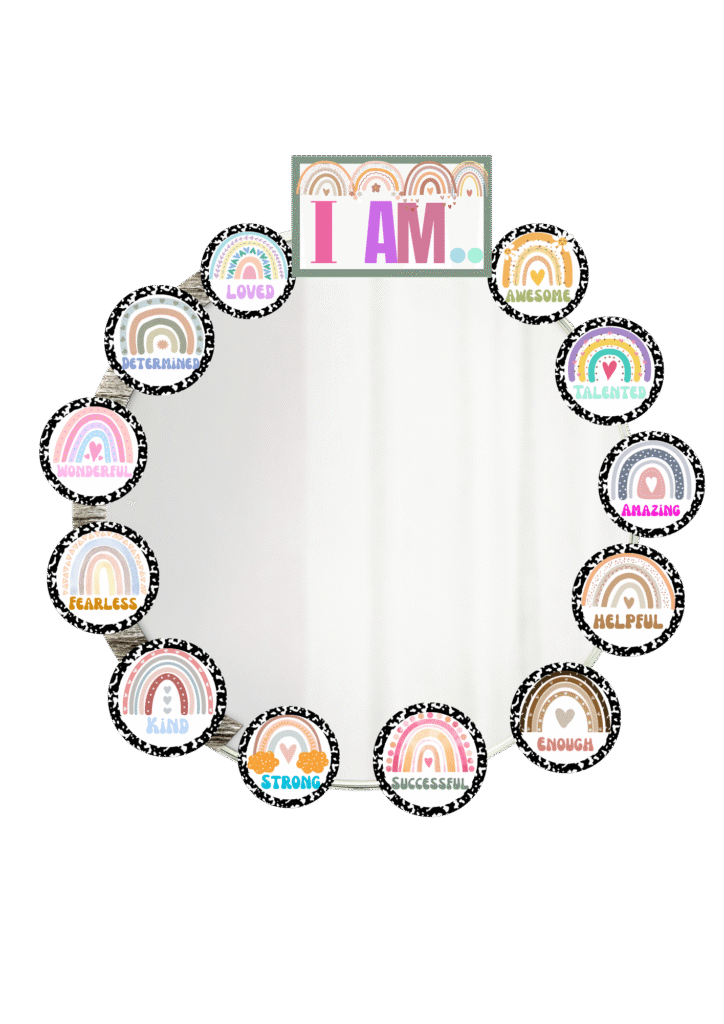 Boho Rainbow Affirmation Station - Kaguro Ph