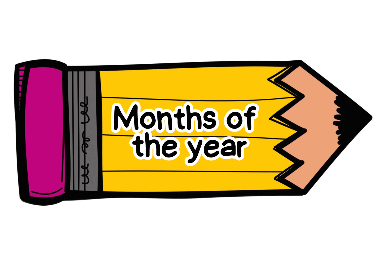 Months of the Year (FREE) - Kaguro Ph
