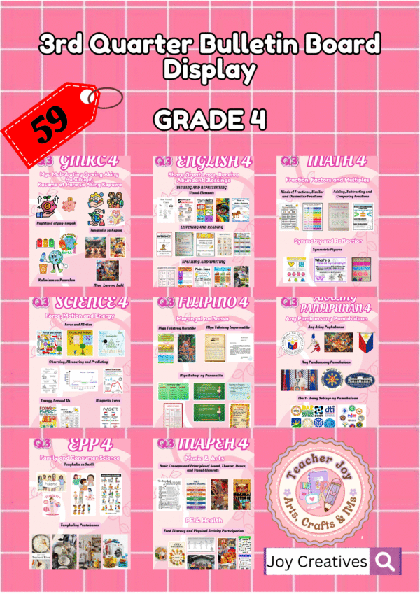Q3 Bulletin Board Display Grade 4 - Kaguro Ph