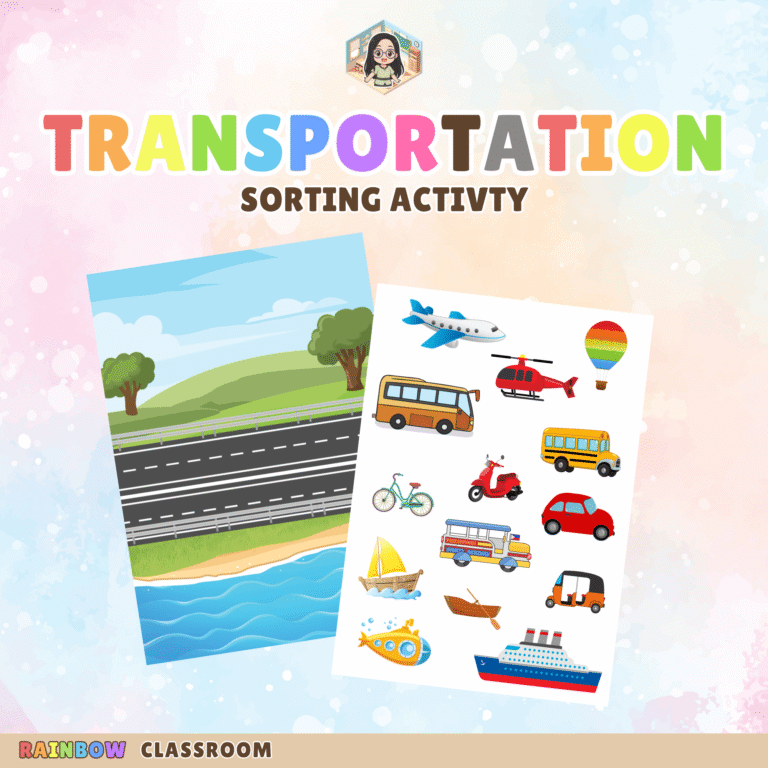 Transportation Sorting Activity - Kaguro Ph