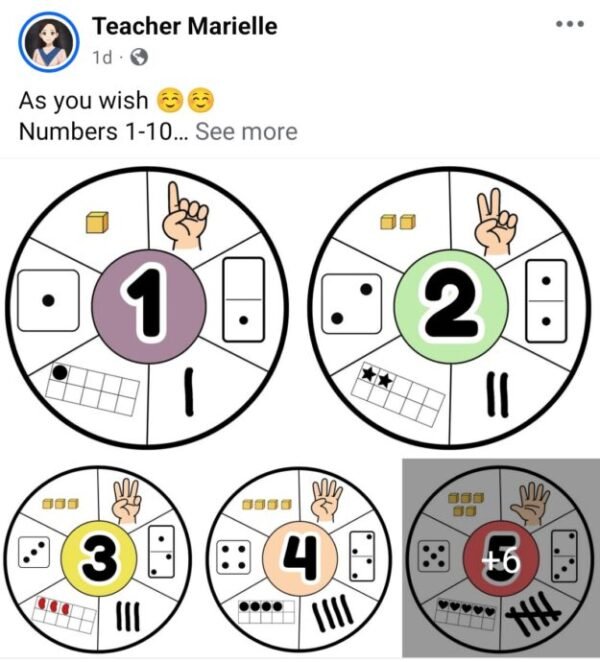 Number Display 1-20 - Kaguro Ph
