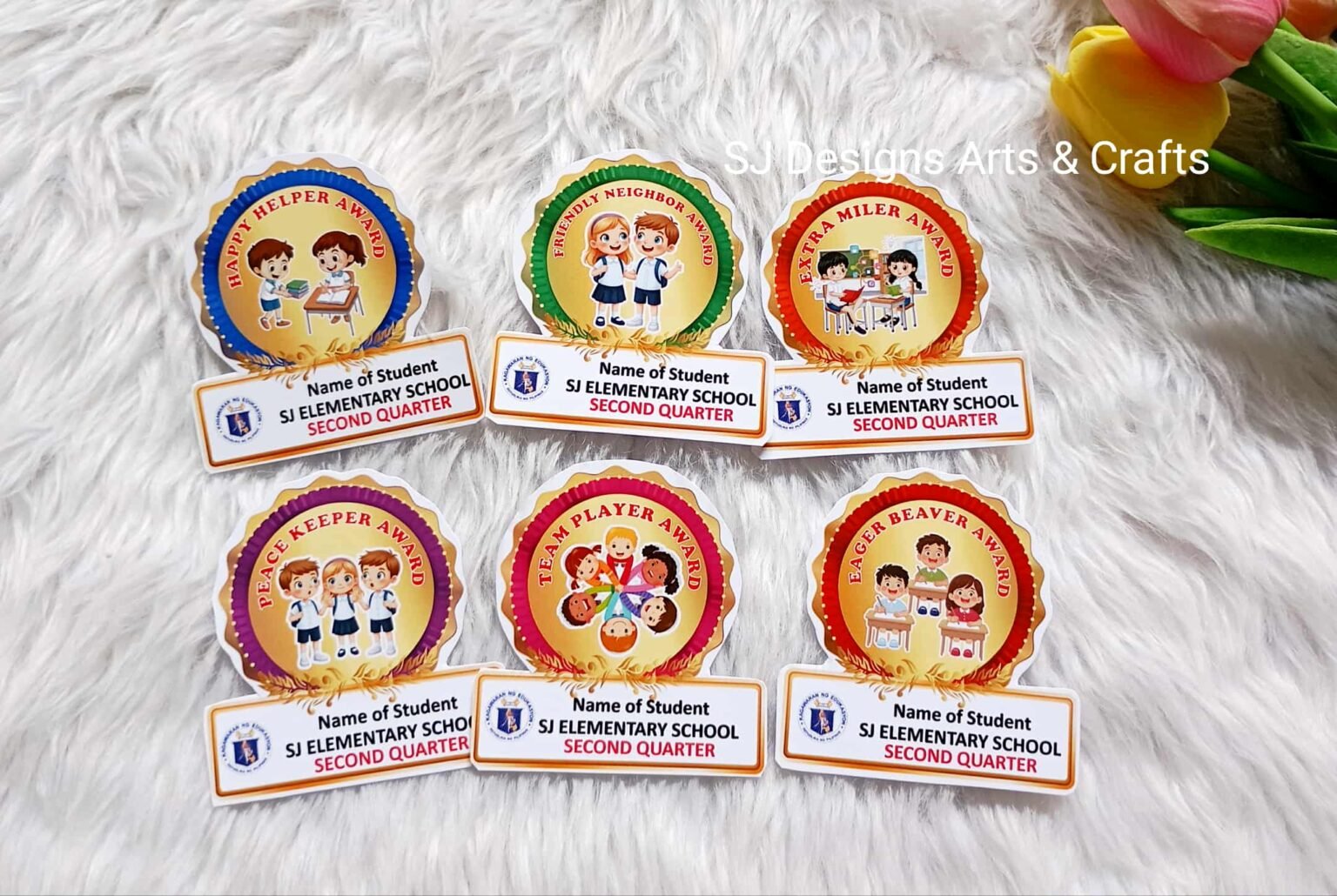 CHARACTER AWARD CERTIFICATES AND RIBBONS FOR KINDER TO GRADE 3 - Kaguro Ph