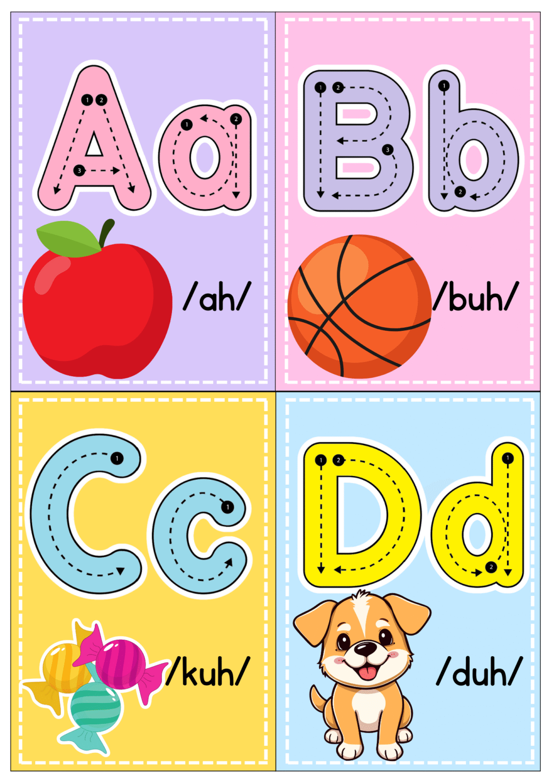 Alphabet Learning Wall (ENGLISH) - Kaguro Ph