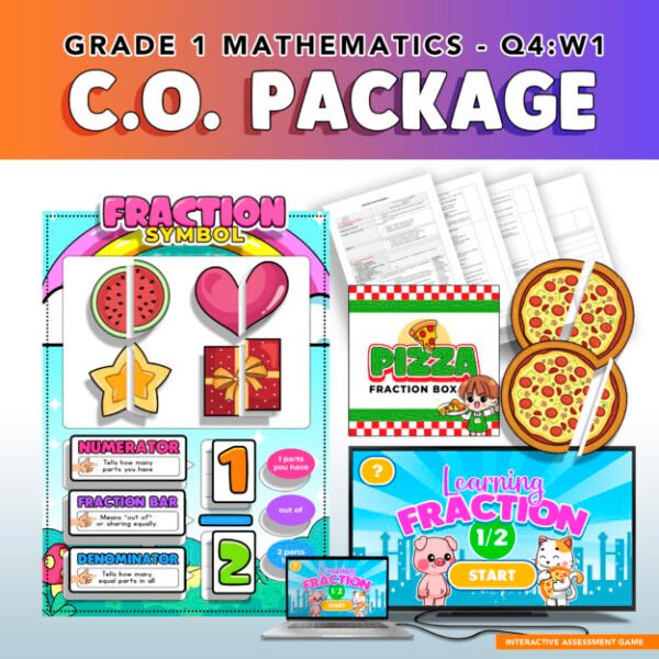 GRADE 1 – MATHEMATICS (FRACTION 1/2) – CLASSROOM OBSERVATION Package ...