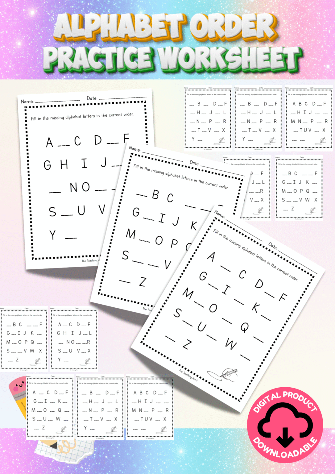 Alphabetical Order Practice Worksheet - Kaguro Ph