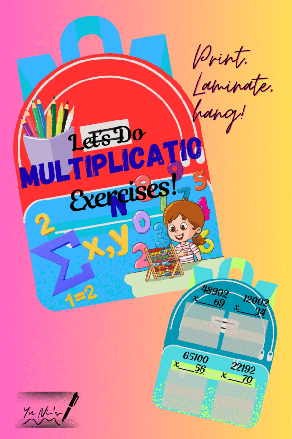 Let’s Do Multiplication Exercises - Kaguro Ph