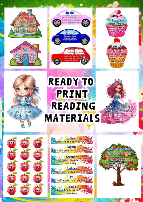 Ready to print Reading Materials for Reading Remediation - Kaguro Ph