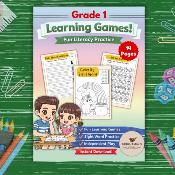 Grade 1 Learning Games – Fun Literacy Activities | Sight Words & Word ...