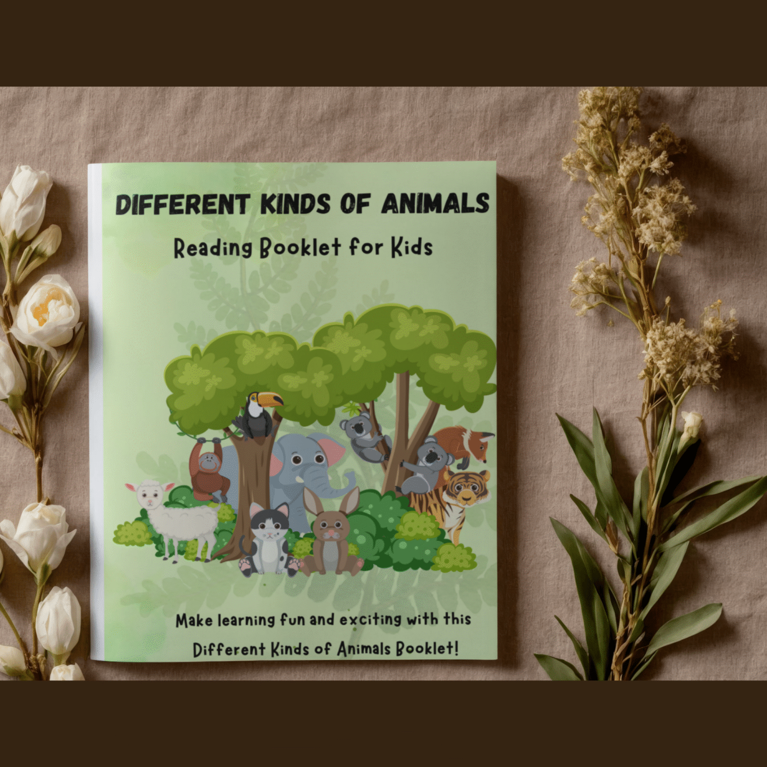 Different Kinds of Animals Reading Booklet - Kaguro Ph