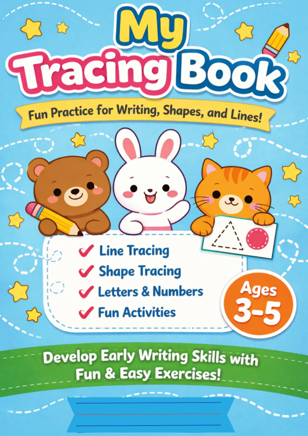 My Tracing Book: Fun Practice for Writing, Shapes and Lines - Kaguro Ph