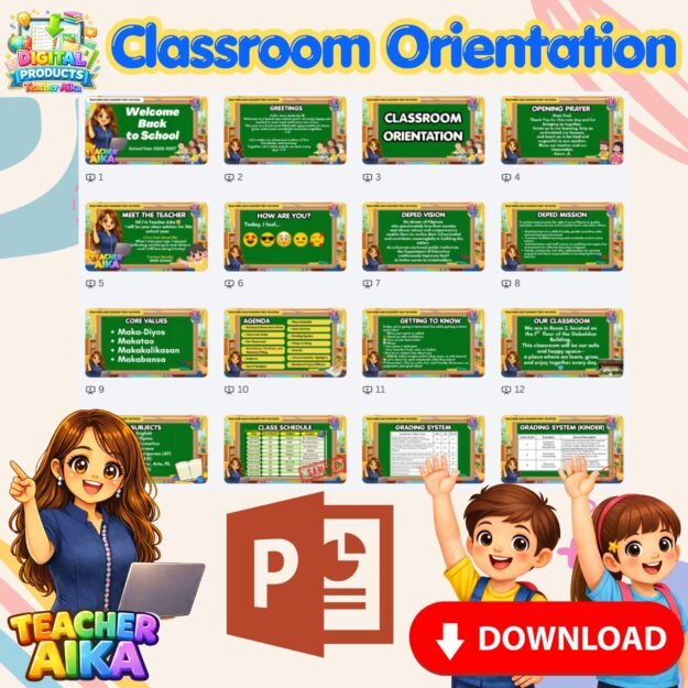 Classroom Orientation and Classroom Rules for Opening of Classes ...