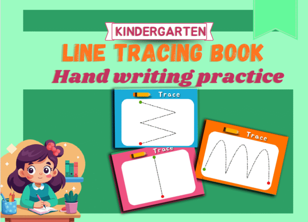 LINE TRACING BOOK - Kaguro Ph
