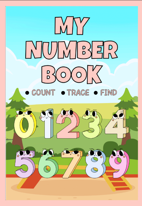 MY NUMBER BOOK Count-Trace-Find - Kaguro Ph