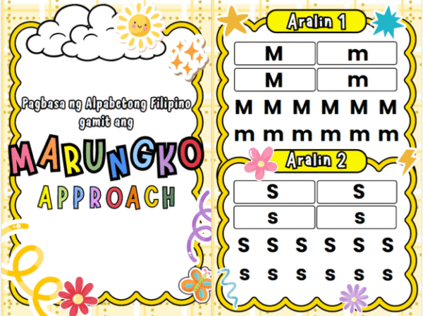 Marungko Reading Chart - Kaguro Ph