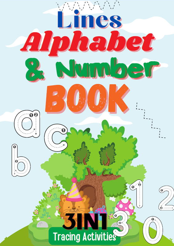 WRITING BOOK LINES-ALPHABER-NUMBERS - Kaguro Ph