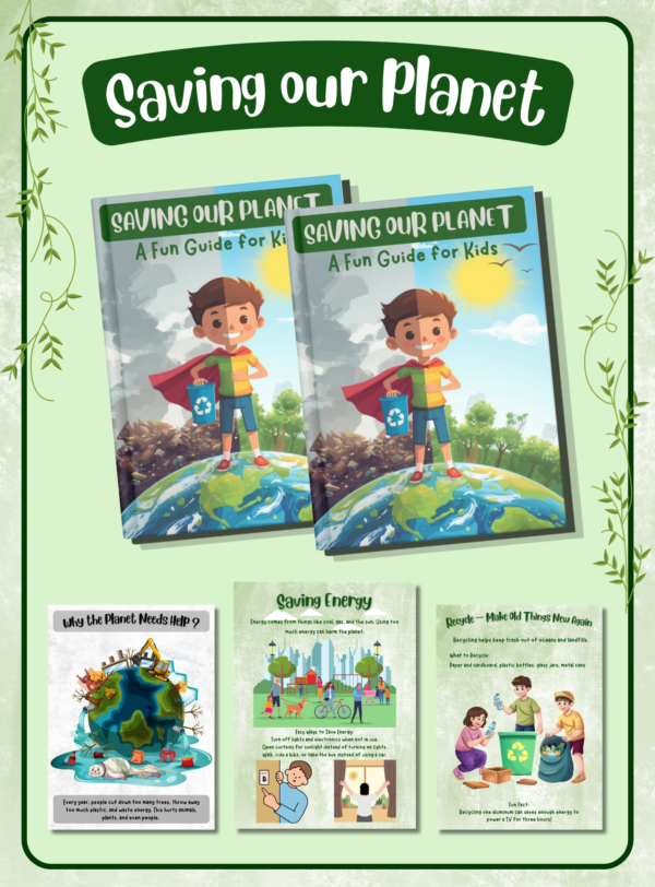 SAVING OUR PLANET A Fun Guide for Kids - Kaguro Ph