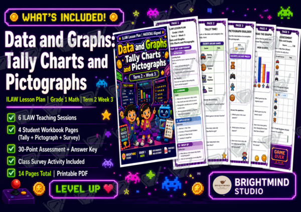 Grade 1 Math | Data and Graphs | Tally Charts and Pictographs | ILAW ...